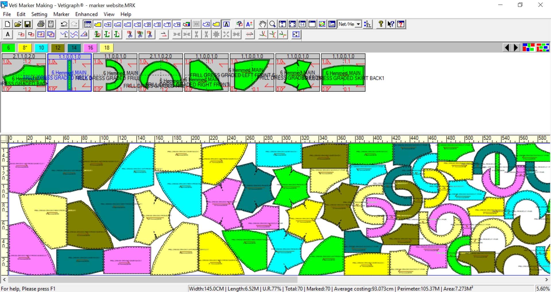 Pattern Cutting & Grading Software Solutions | VetiGraph