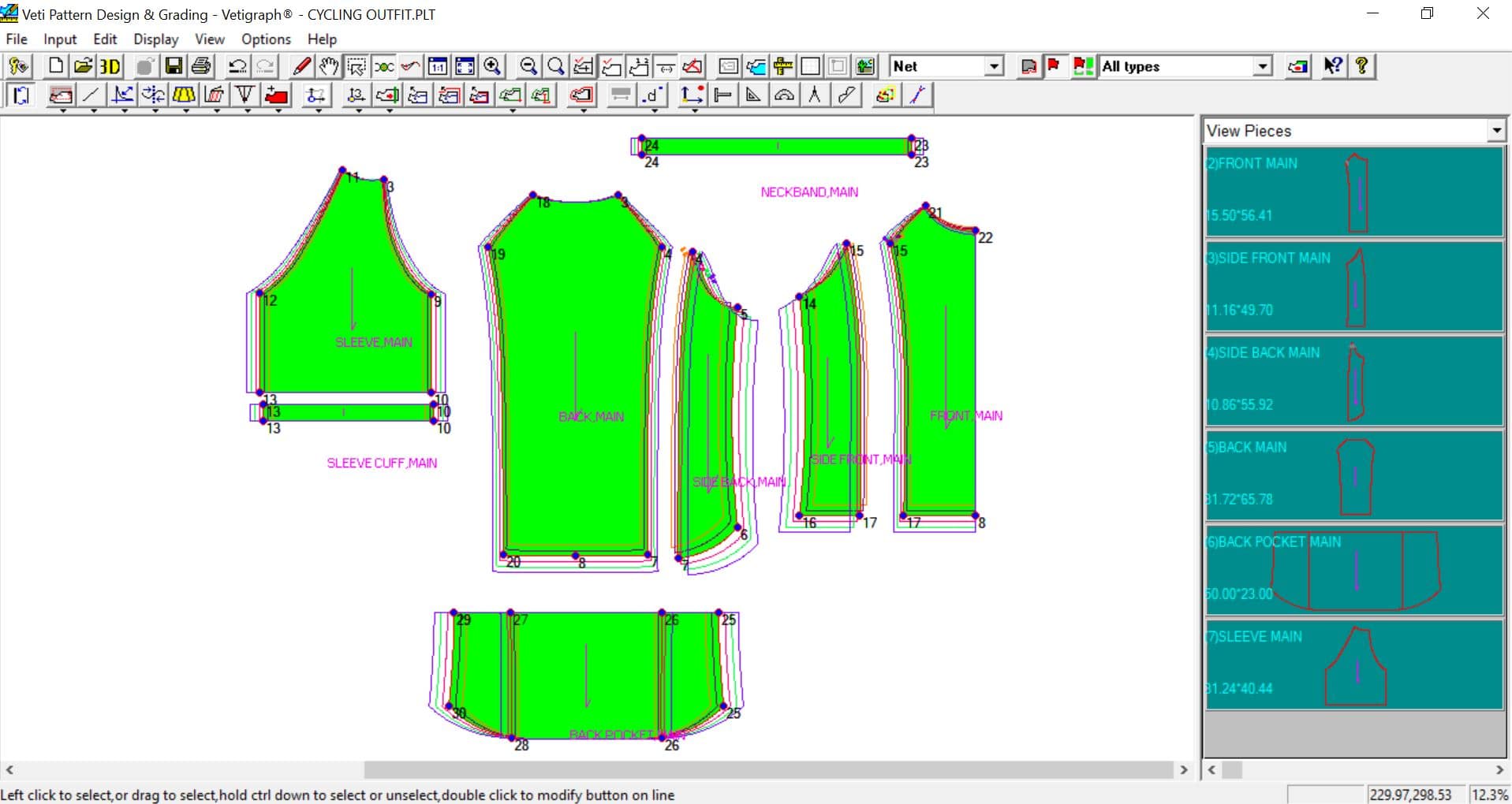 Pattern Design, Cutting & Grading Software Solutions | VetiGraph